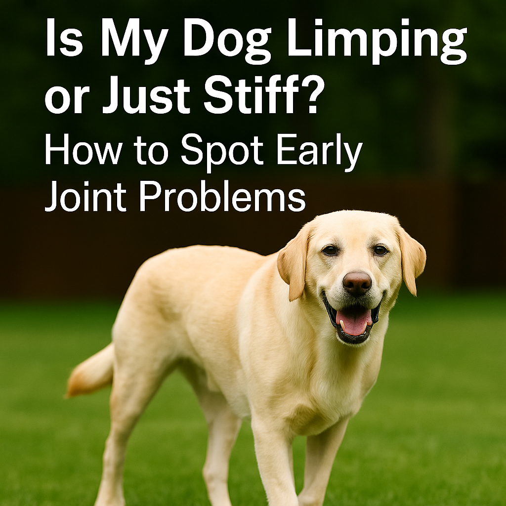 Is My Dog Limping or Just Stiff? How to Spot Early Joint Problems – LISPOO